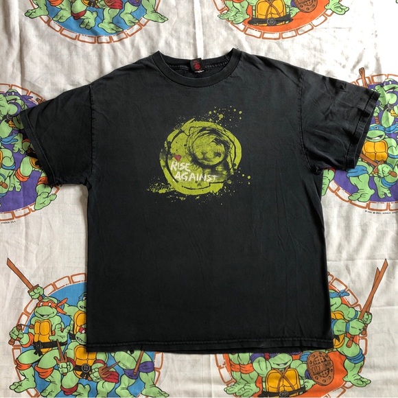 Cinder Block | Shirts | Vintage Rise Against Punk Rock Band T Shirt ...